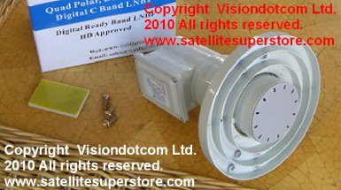 C Band LNBs, C band voltage switching LNBs, C band & Ku band combined ...