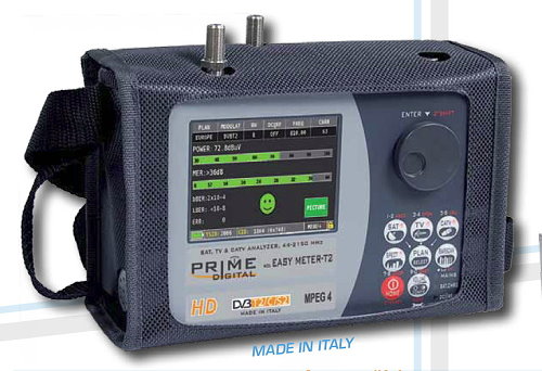 Terrestrial and Satellite finder meters. satellite receiver. Satellite ...