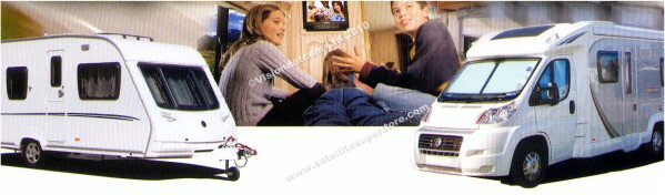 Automatic and semi automatic satellite dishes for motorhomes and RVs ...